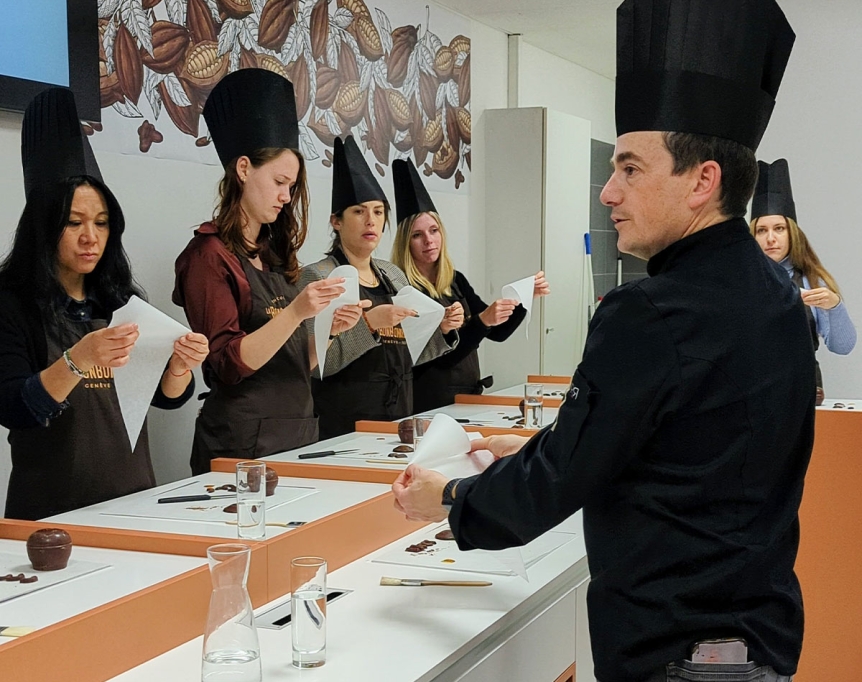 Chocolate school La Bonbonnière in Geneva